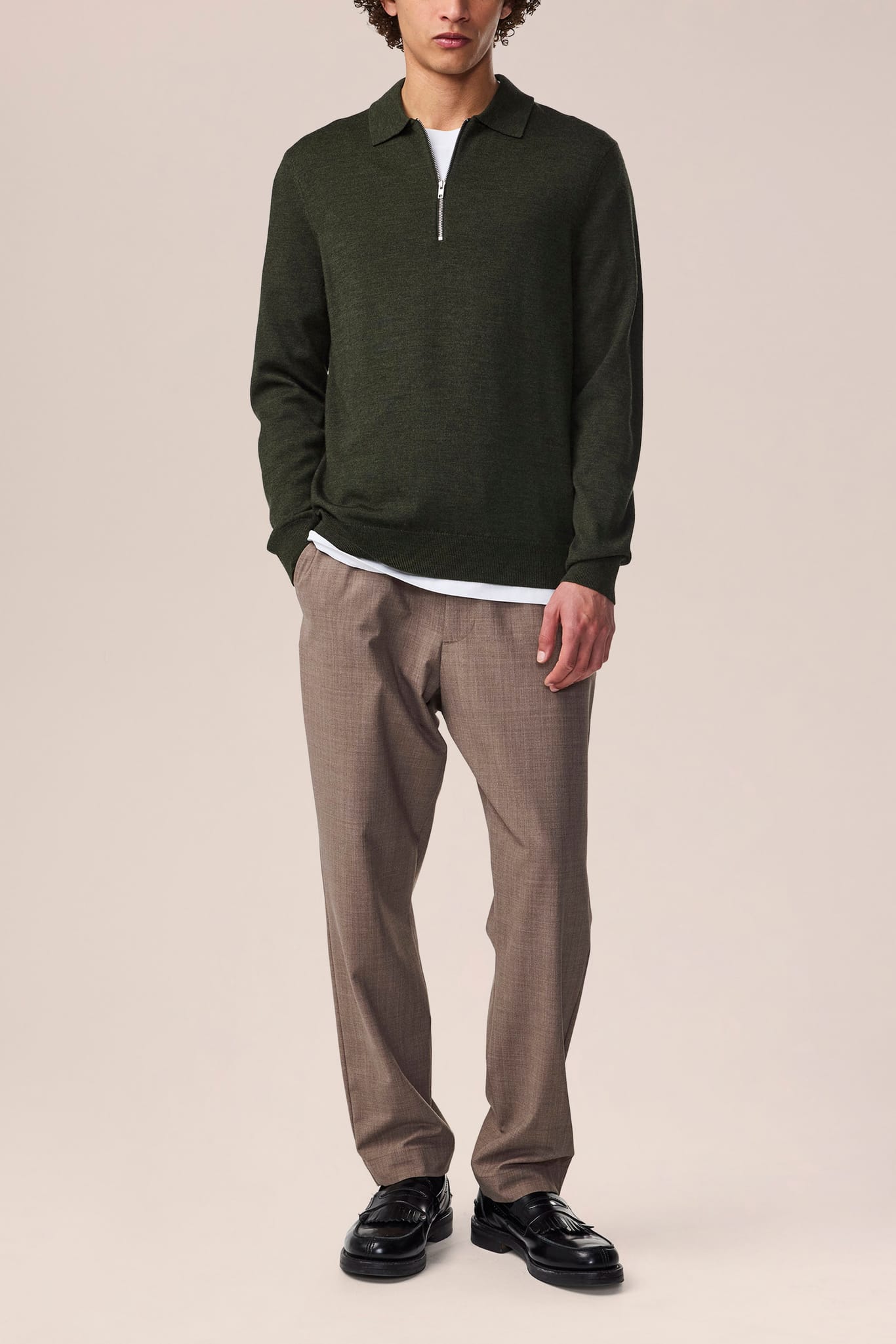 Sergio 6605 Zip Polo | NN.07® Official Webshop